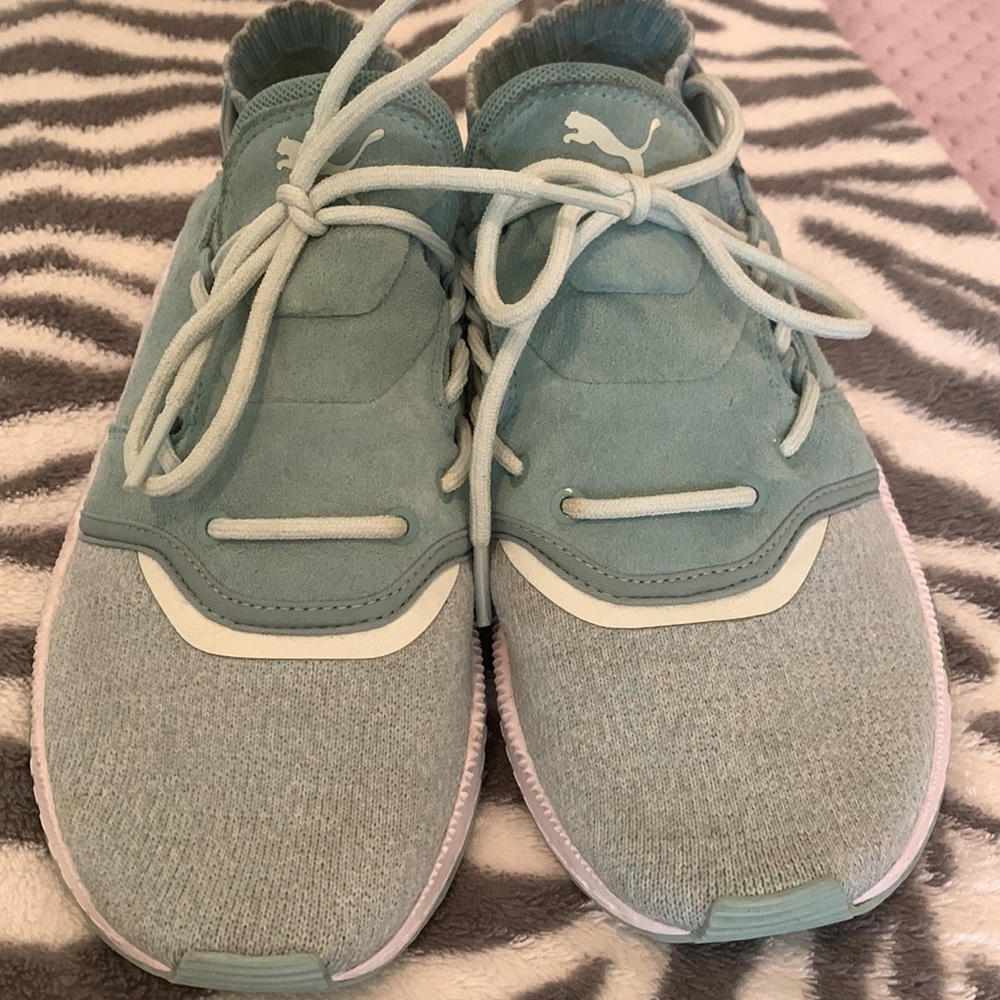 Puma Ignite Sneakers Seafoam Green Color - Gem